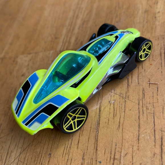 Mattel | Toys | Hot Wheels Brutalistic Yellow Diecast Car Mattel 204 ...